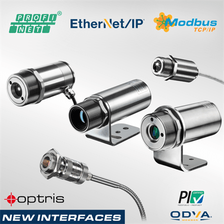 Optris Expands Infrared Temperature Measurement Devices with Network ...