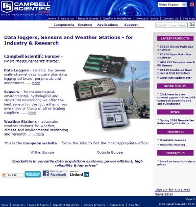 CS300-L Pyranometer from Campbell Scientific, Inc. : Quote, RFQ, Price ...